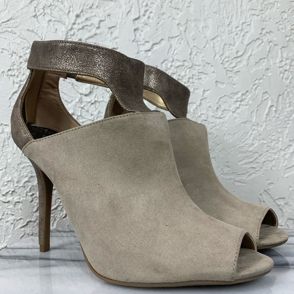 Sam & Libby | Shoes | Sam Libby Open Toe Heel Booties | Poshmark